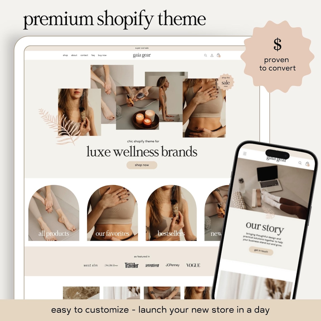 Shopify Theme for Wellness Brands | Shopify 2.0 Code-free Theme ...