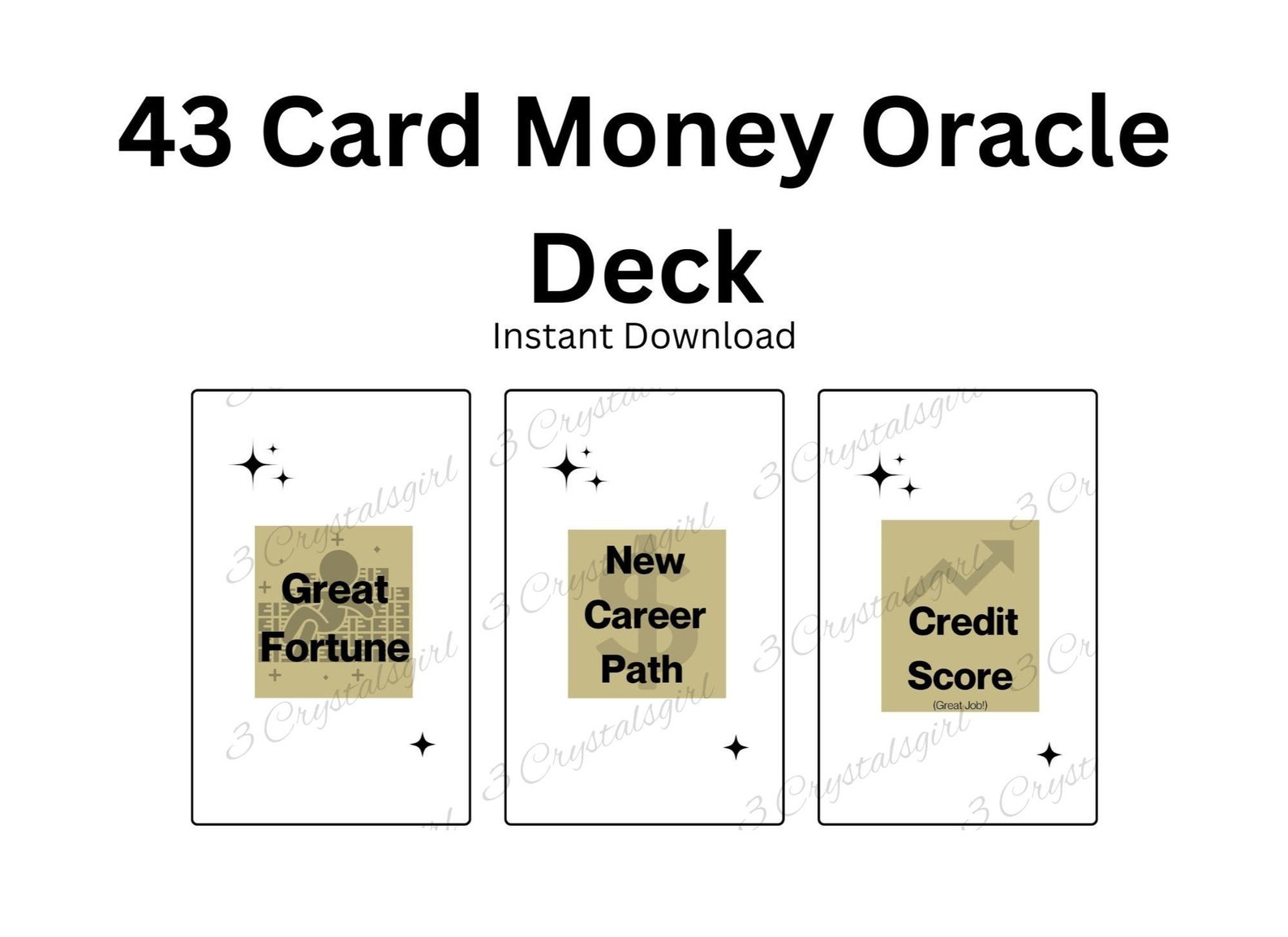 Money Oracle Deck Digital Download - Etsy