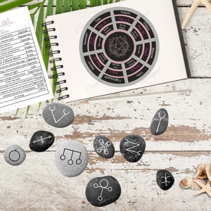 The Janarric Runes Sacred Sea Sigils Digital Download - Etsy