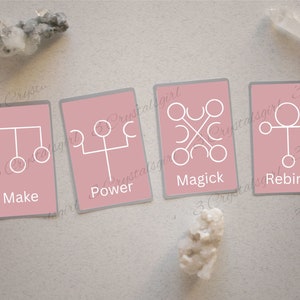 The Janarric Runes Sacred Sea Sigils Digital Download - Etsy