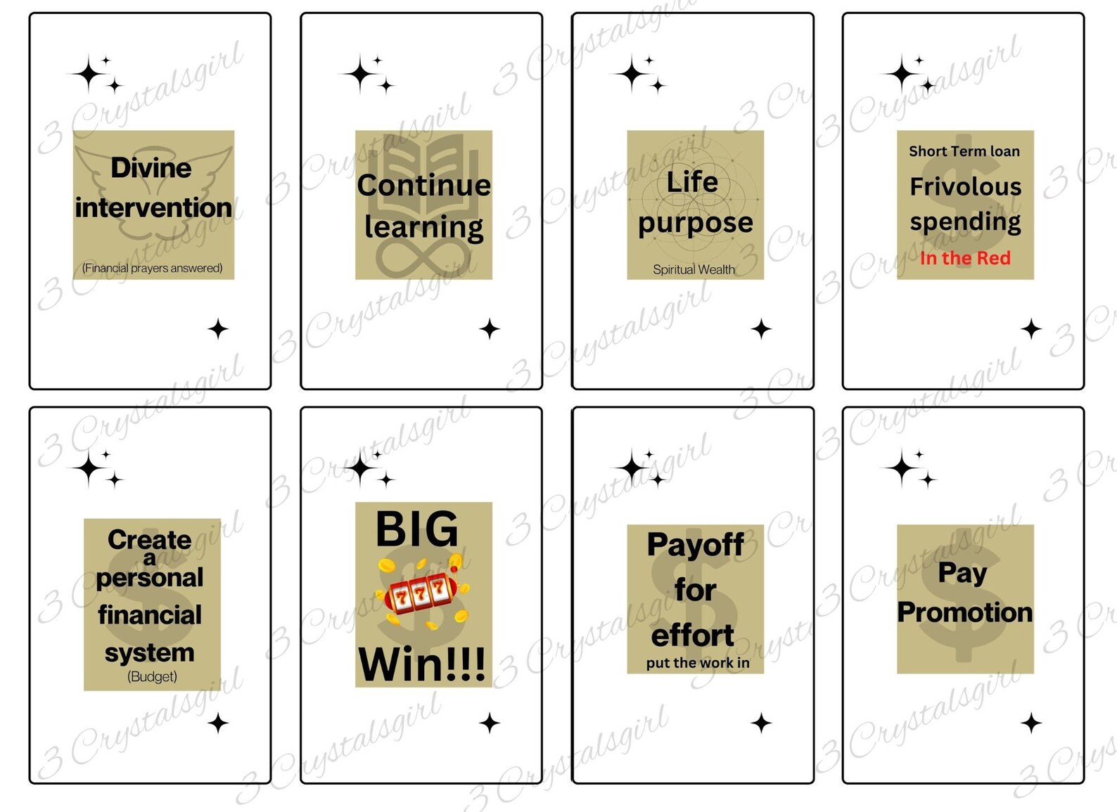 Money Oracle Deck Digital Download - Etsy