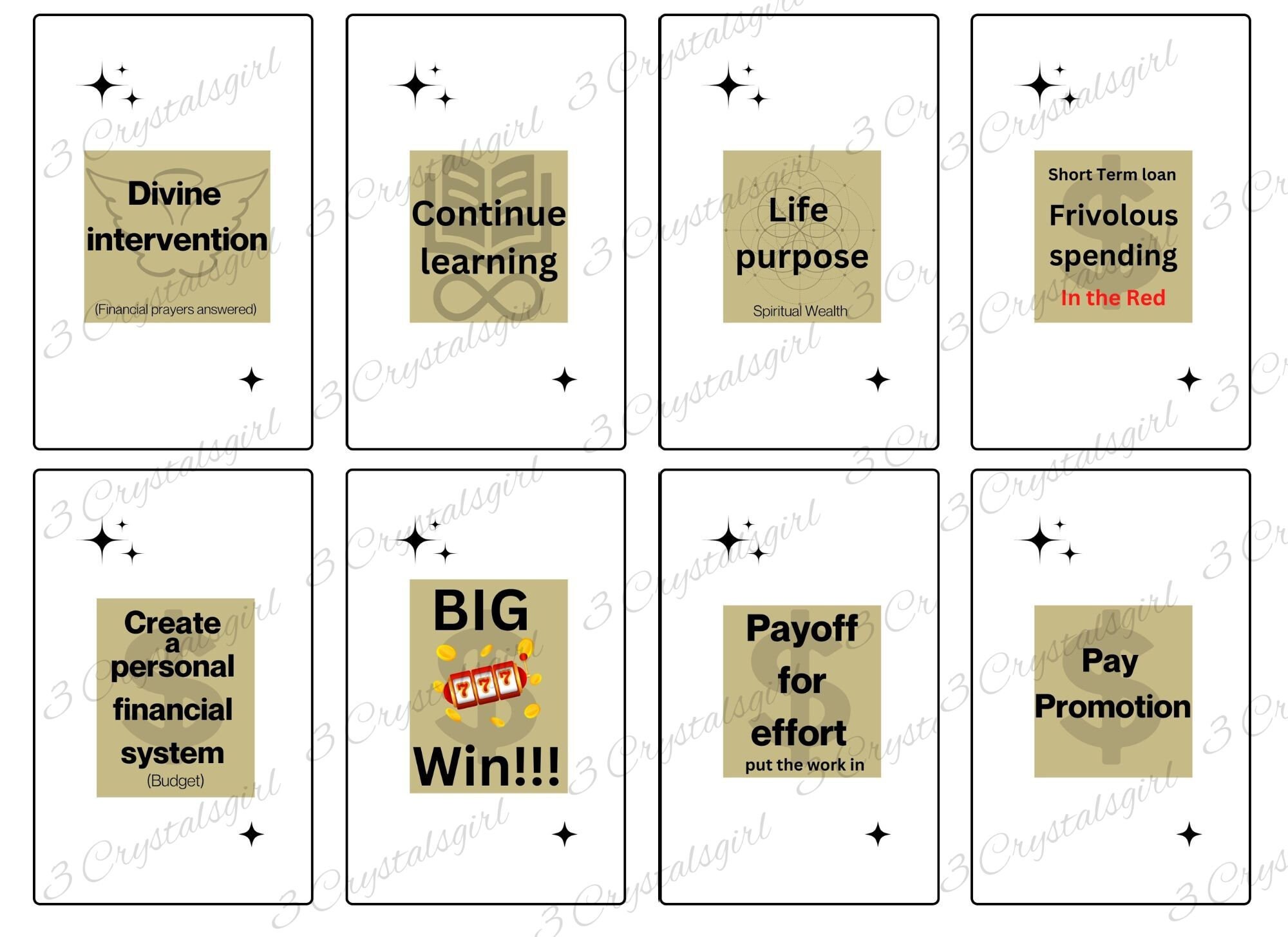 Money Oracle Deck Digital Download - Etsy