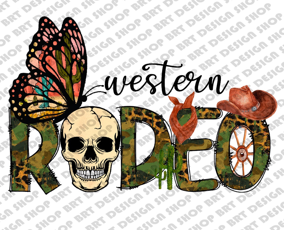 Western Rodeo Png Rodeo Png Western Png Cowboy Png - Etsy