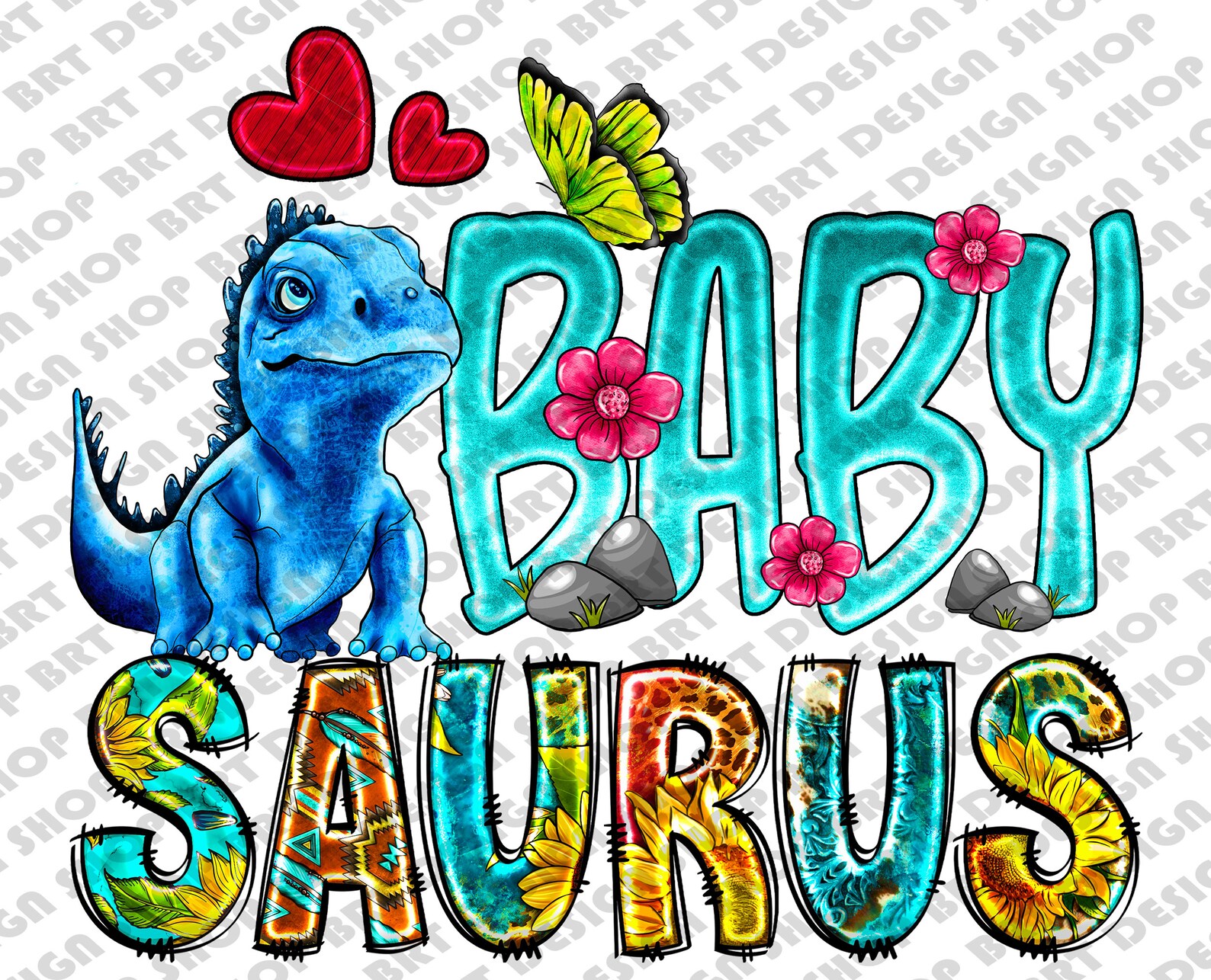 Baby Saurus Png Dinosaur Png Newborn Design Kids - Etsy