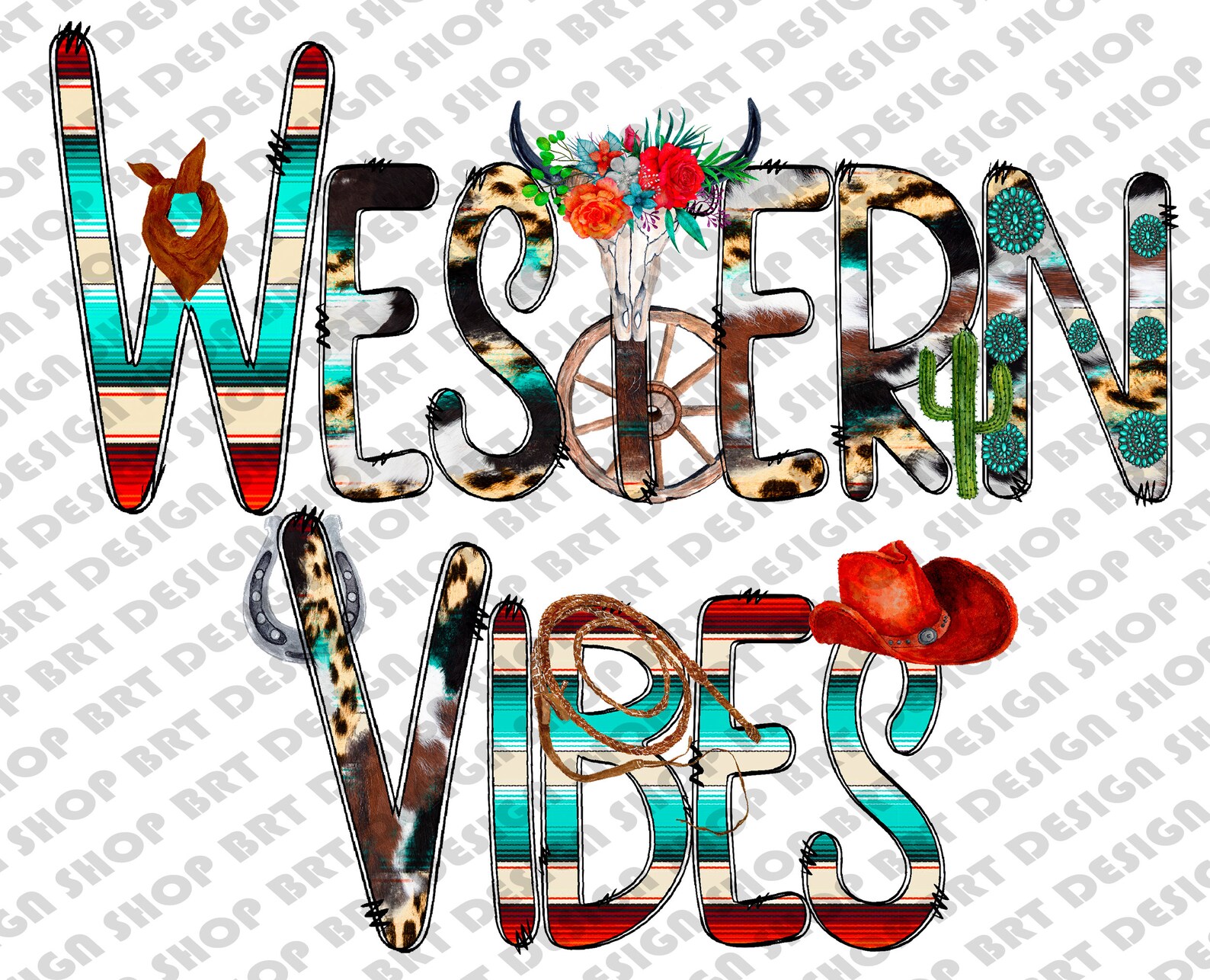 Western Vibes Png Western Png Country Png Texas Png Cowboy - Etsy