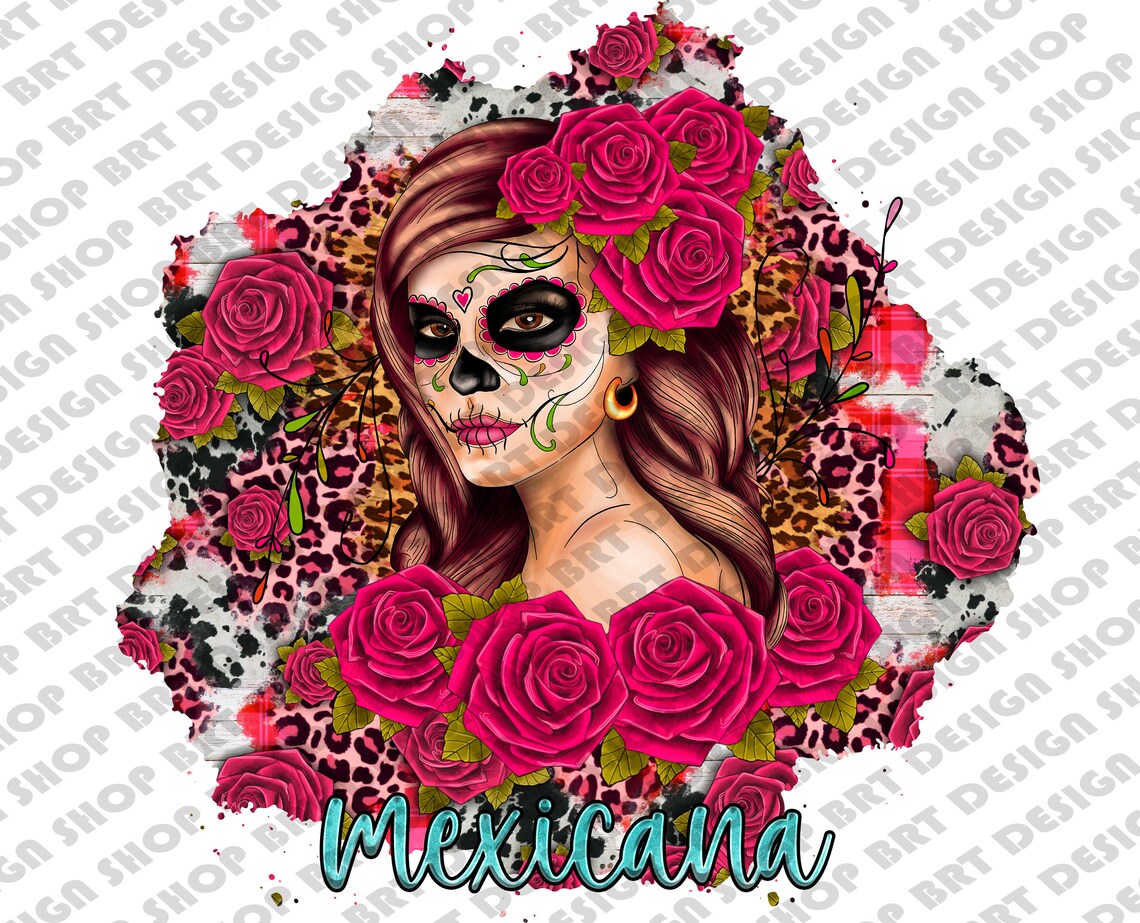 Mexican Girl Png, Mexican Lady Png, Skull Girl Mexicana, Chingona Png ...