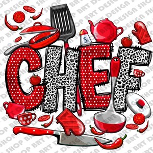 Chef Png, Chef Sublimation Designs Bundle Png, Chef Png Bundle, Kitchen ...
