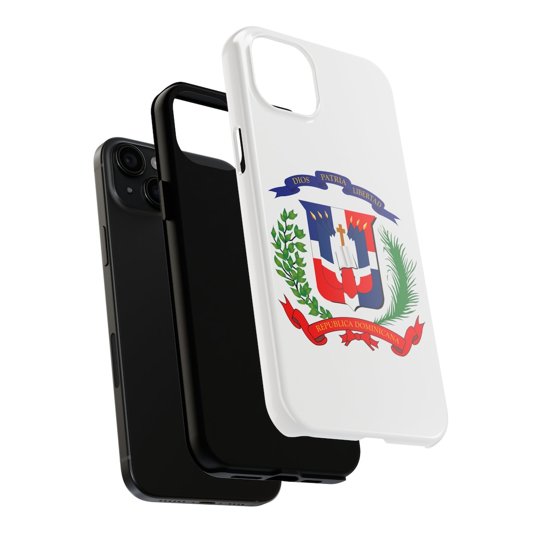 Dominican Republic Shield iPhone Home - Etsy