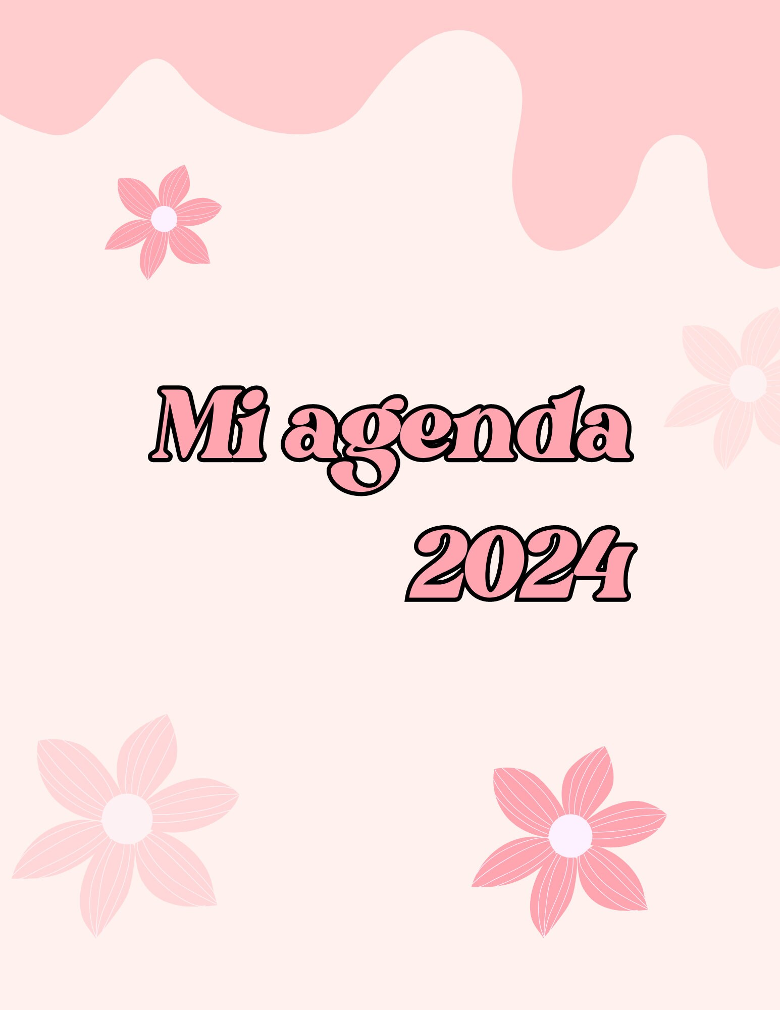 AGENDA 2024 PDF - Etsy