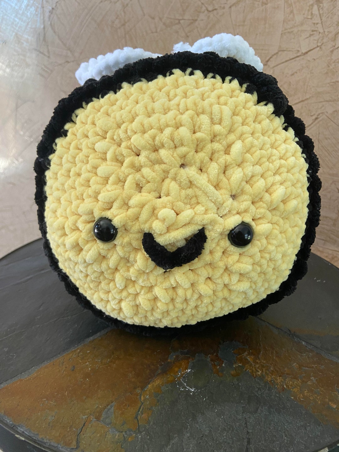 Jumbo Bee Plushie - Etsy