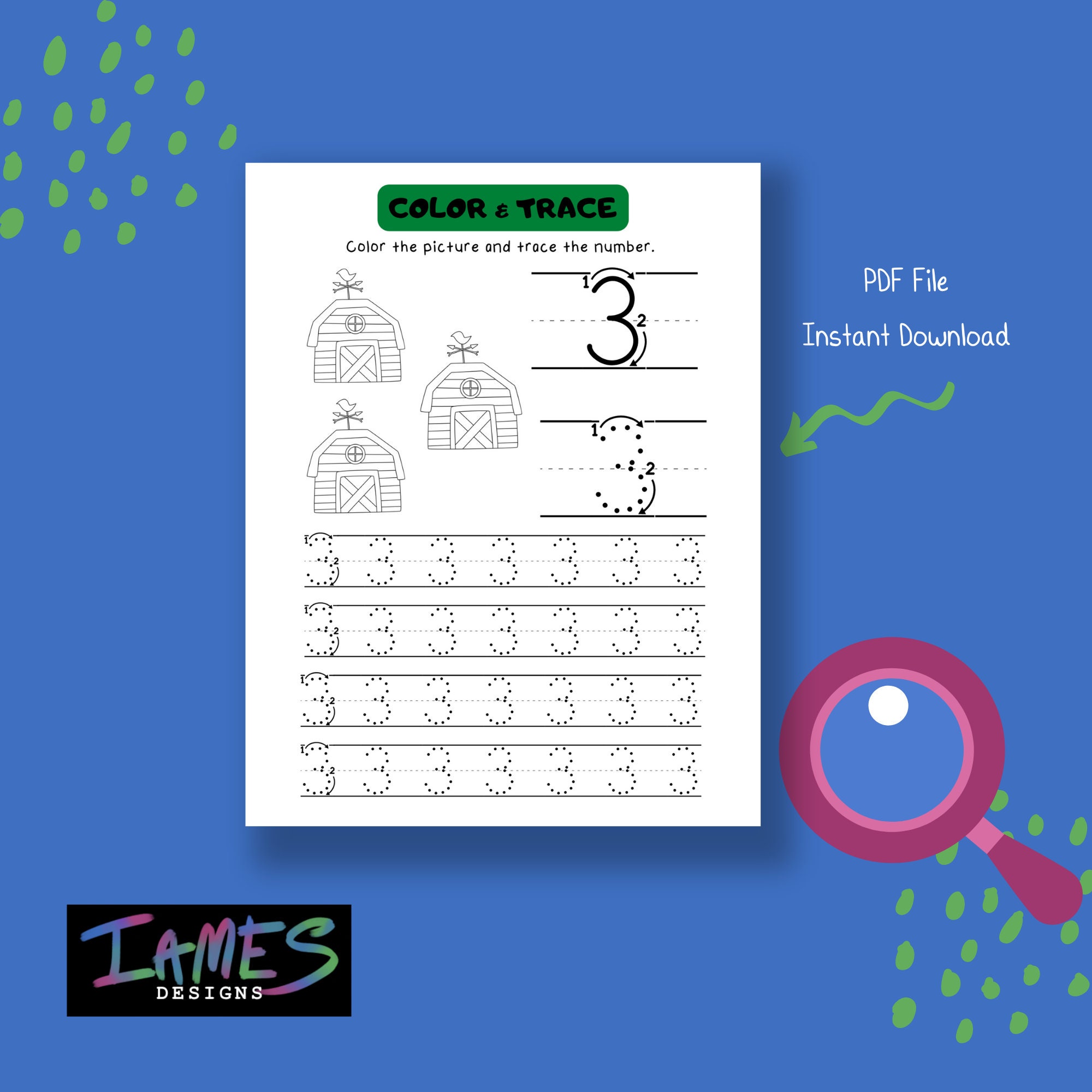 Fun With Farm Animals Preschool Activity Book 100 Pages - Etsy