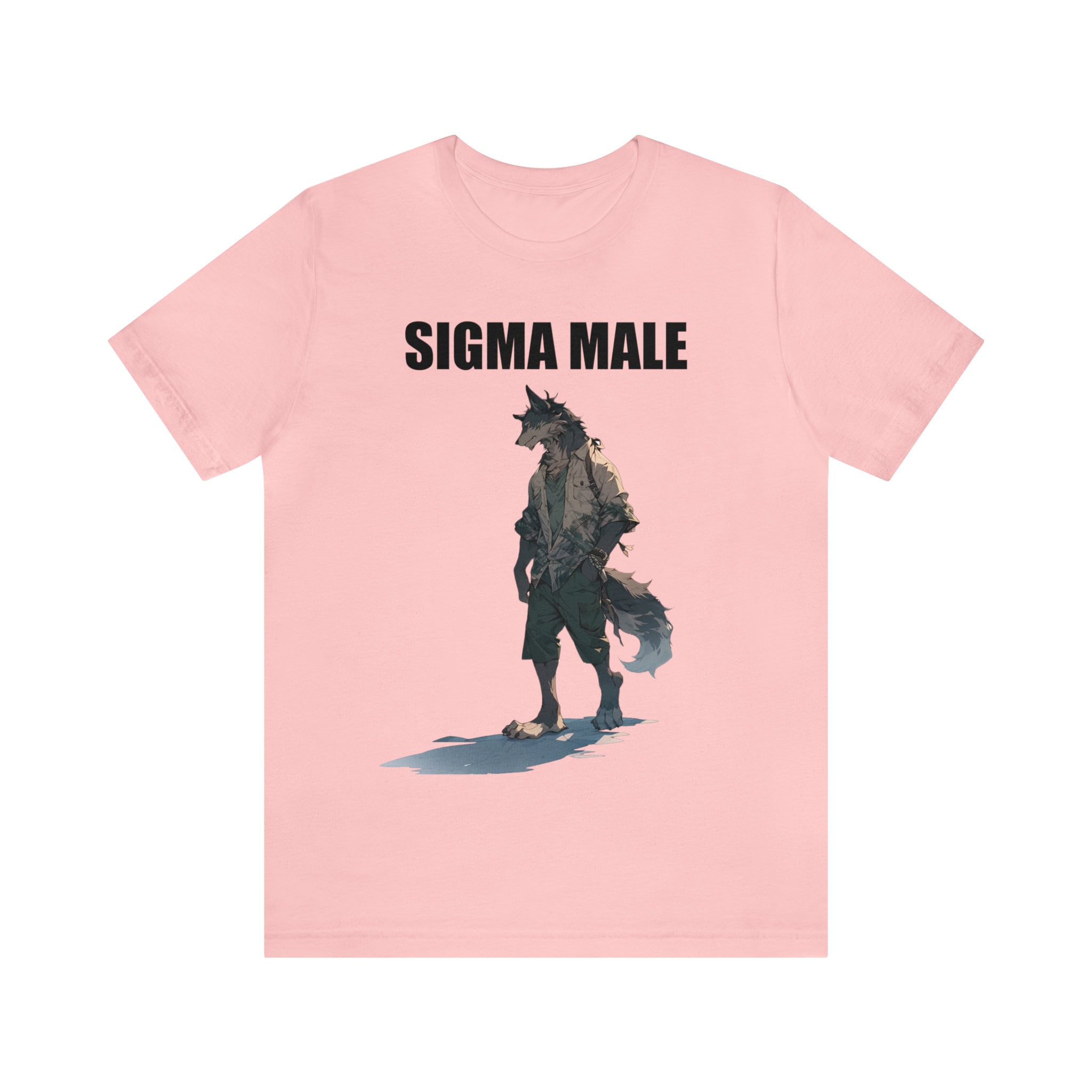 Sigma Male Shirt, Gym Shirt, Funny Tshirt, Meme Shirt, Alpha Male, Wolf ...