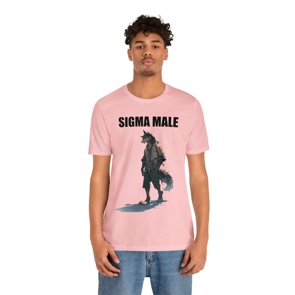 Sigma Male Shirt, Gym Shirt, Funny Tshirt, Meme Shirt, Alpha Male, Wolf ...