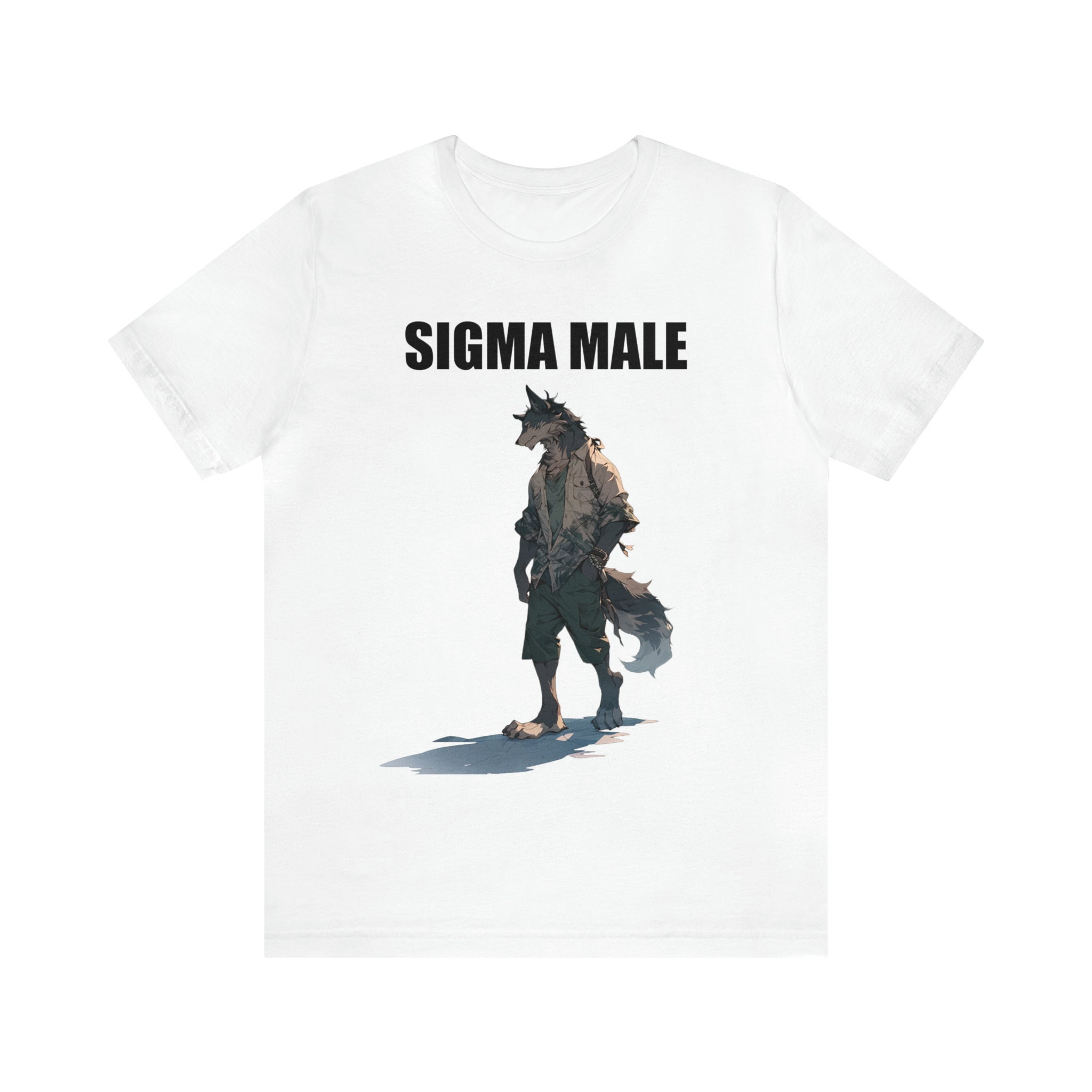 Sigma Male Shirt, Gym Shirt, Funny Tshirt, Meme Shirt, Alpha Male, Wolf ...