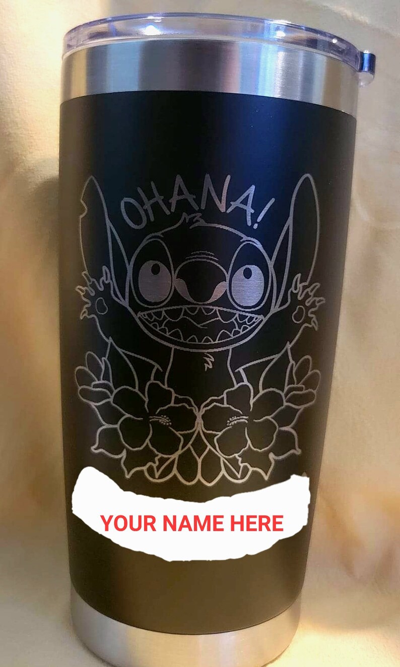 Stitch Ohana Tumbler - Etsy