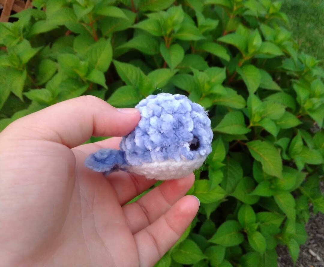 Crochet Mini Whale - Etsy