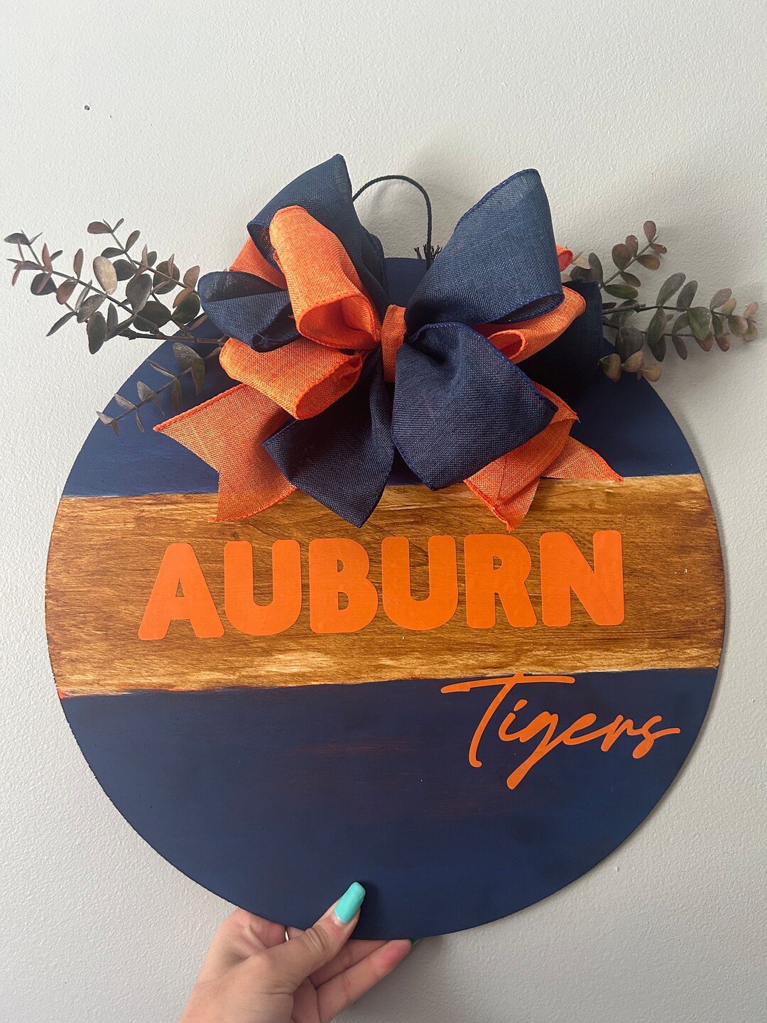 Auburn Tigers Door Sign - Etsy