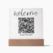 Personalized Wifi QR Sign | Personalized New Home Gift, QR Code Scanner ...