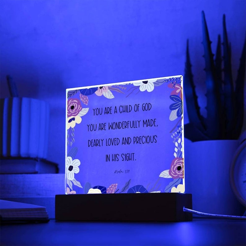 Christian Nursery Decor You Are a Child of God Nursery - Etsy