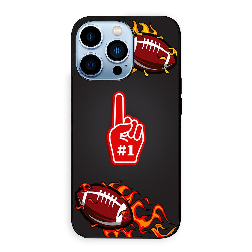 Personalized Icon Logo Hand Football Fans Sports Phone Cases Custom ...