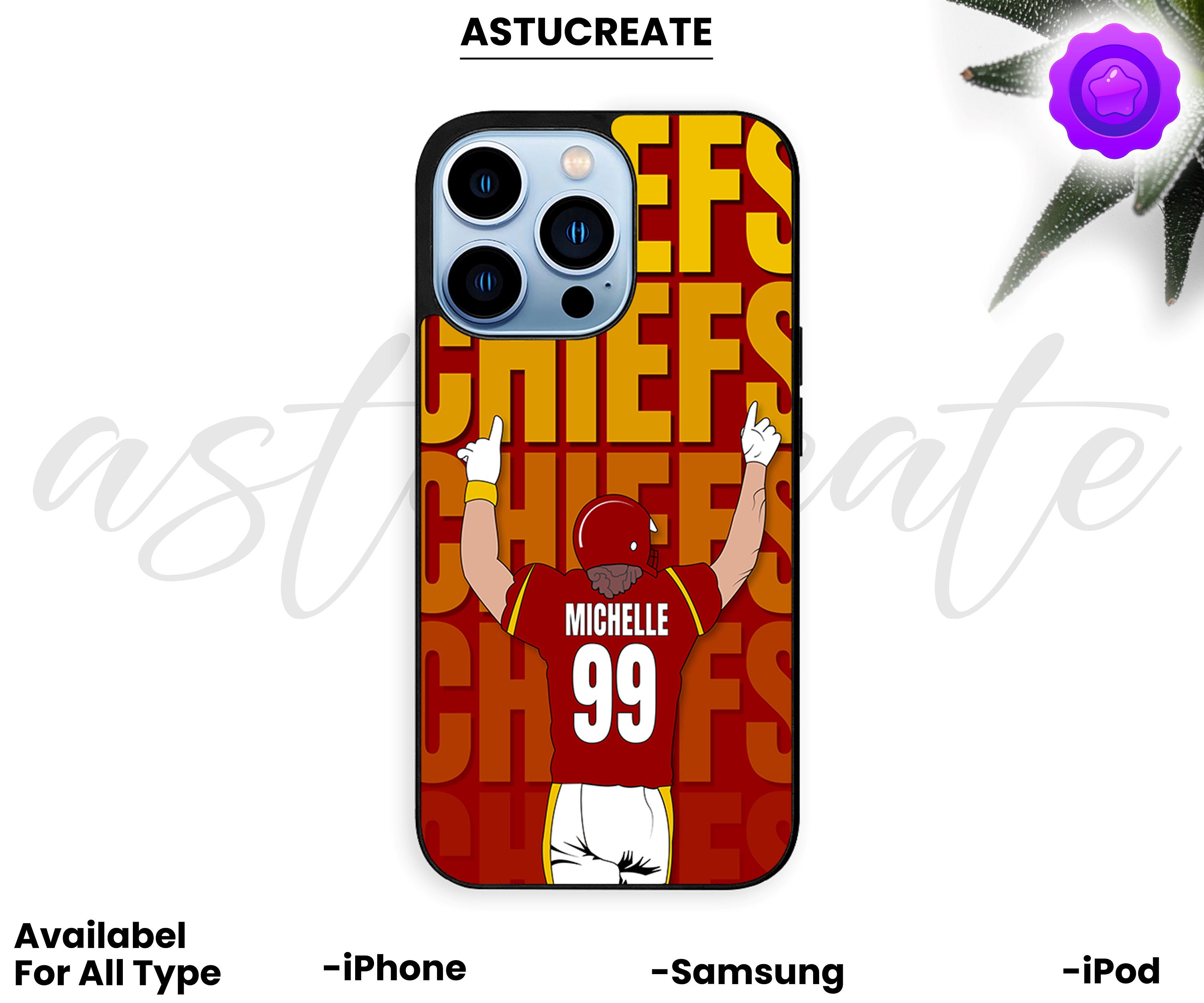 Personalized American Football Phone Cases Custom Number Football ...