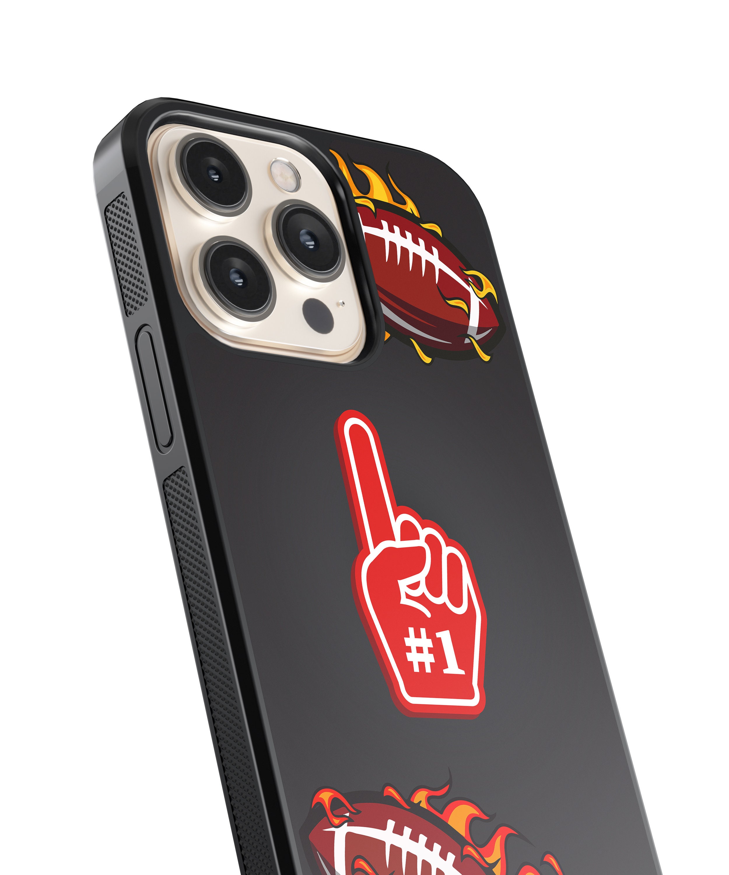 Personalized Icon Logo Hand Football Fans Sports Phone Cases Custom ...