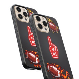 Personalized Icon Logo Hand Football Fans Sports Phone Cases Custom ...