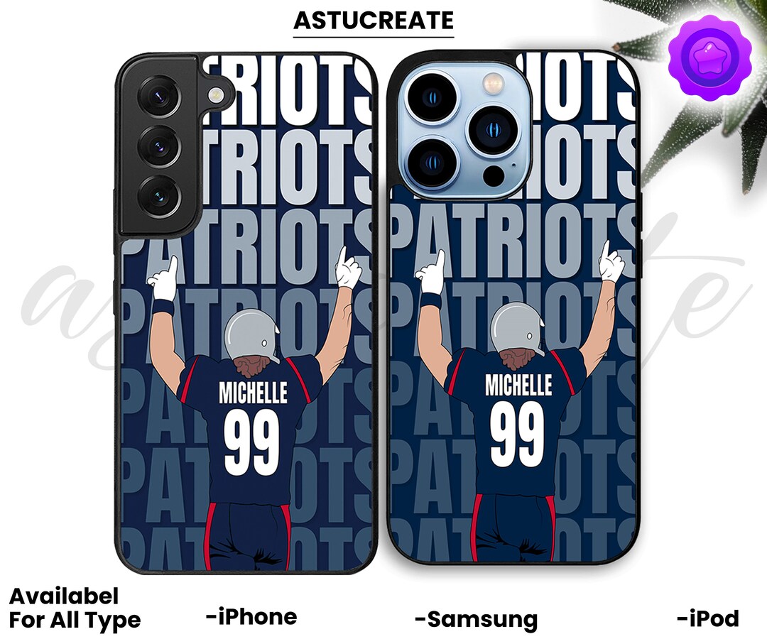 Personalized American Football Phone Cases Custom Number Football ...