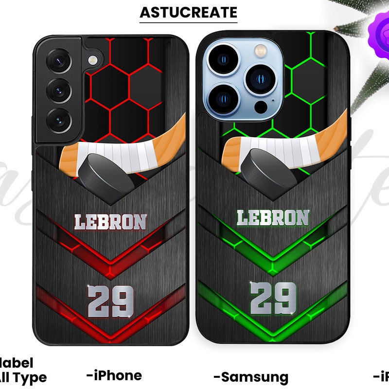 Customized Hockey Phone Cover - Etsy