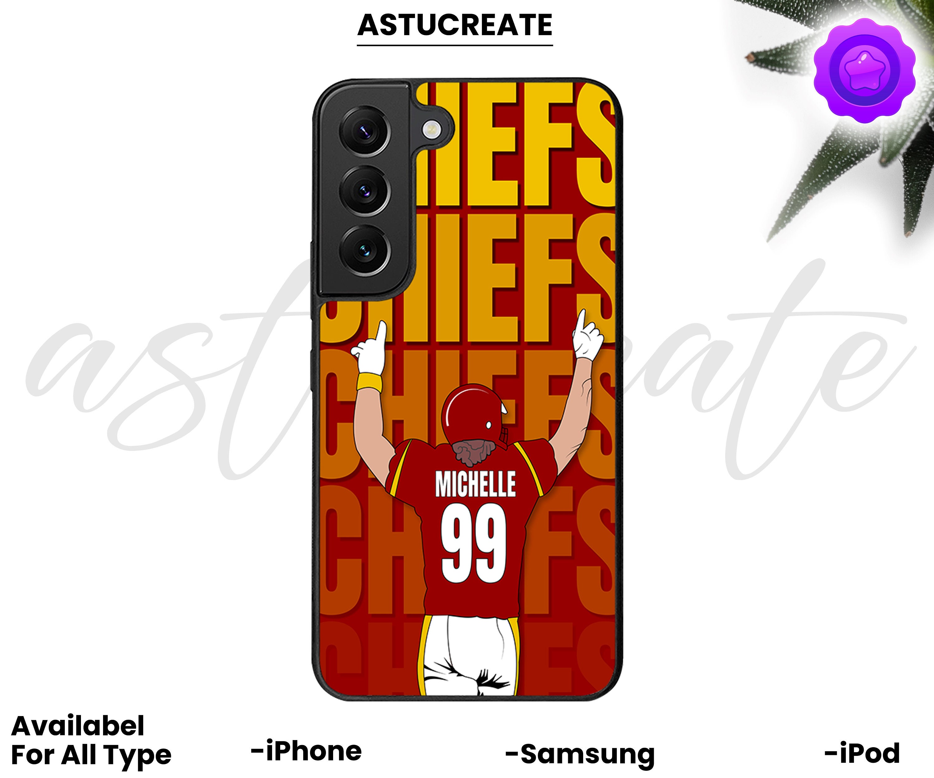 Personalized American Football Phone Cases Custom Number Football ...
