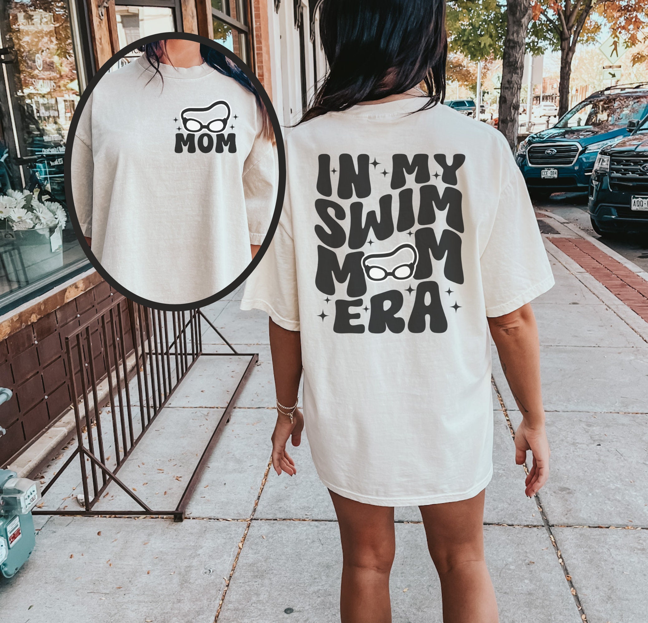 In My Swim Mom Era SVG PNG Swim Team Mom Tshirt Design in My Era Shirt ...