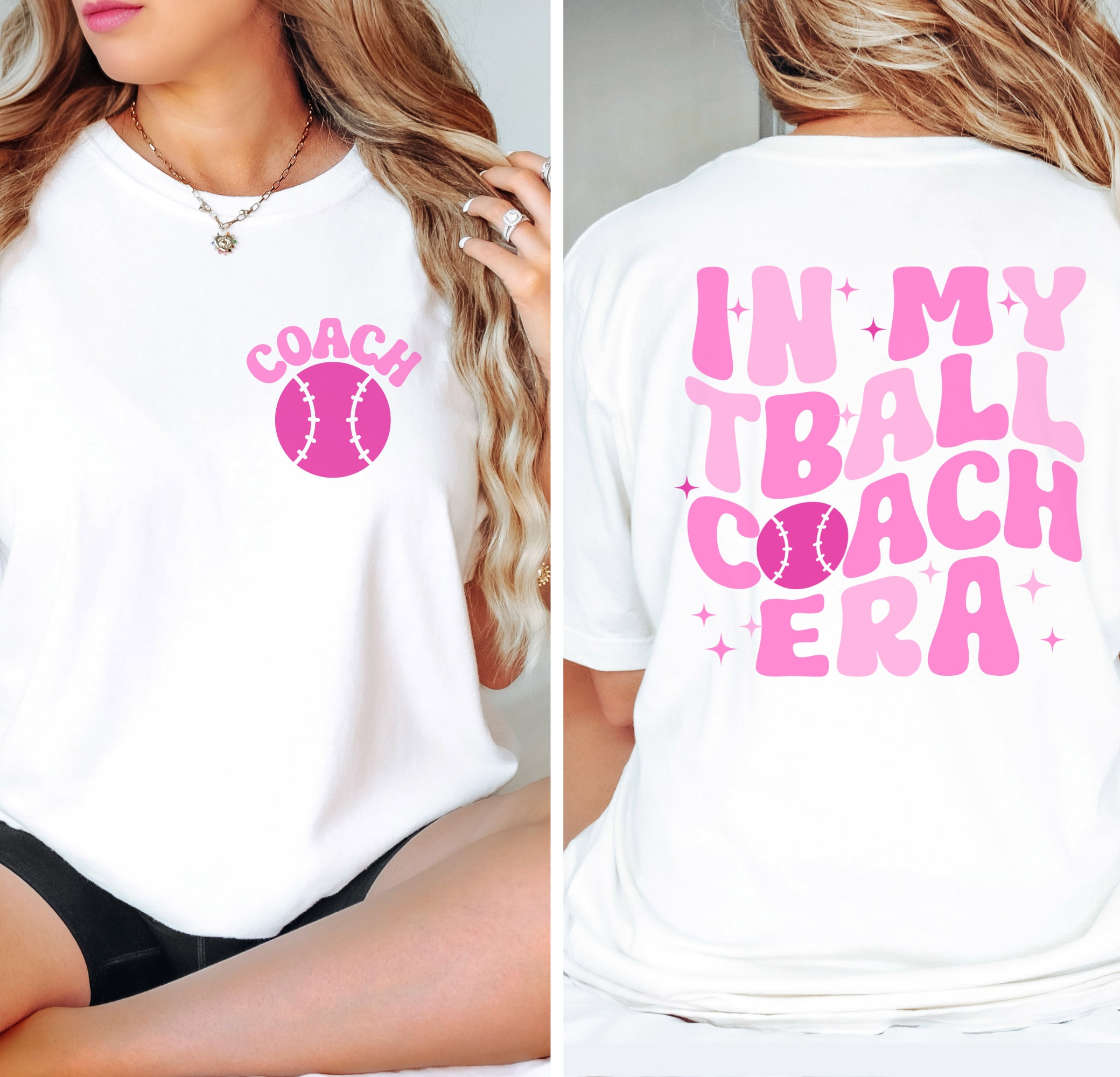 In My Tball Coach Era SVG PNG Tee Ball Coach Shirt Design in - Etsy
