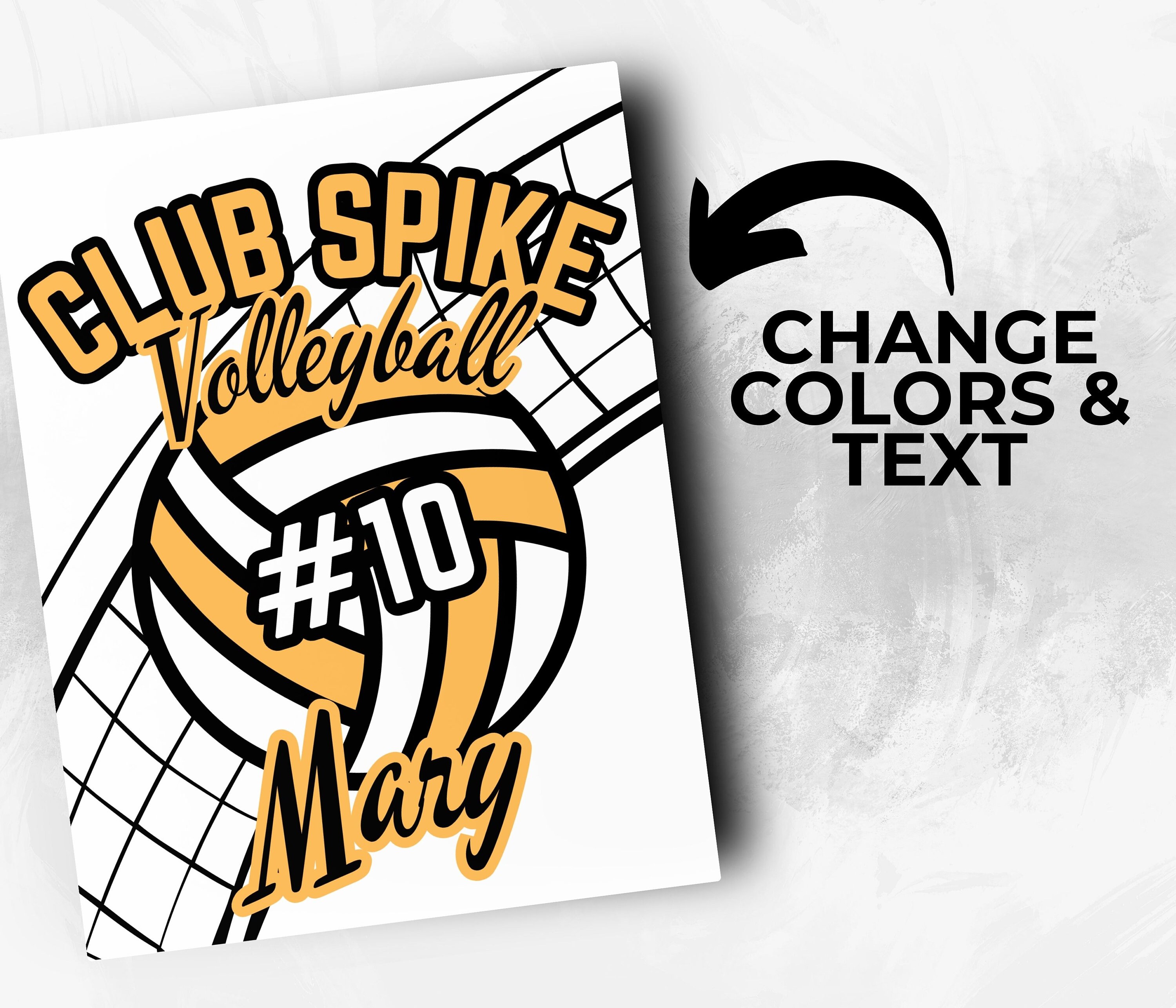 Volleyball Door Sign Canva Template High School Volleyball Tournament ...