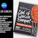 Printable Basketball Team End of Season Sports Banquet Invitation Canva ...