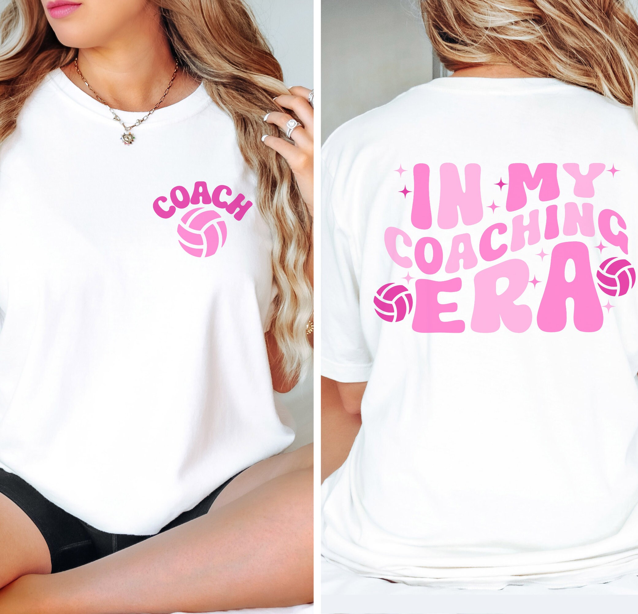 In My Coaching Era SVG PNG Volleyball Coach Shirt Design in My - Etsy
