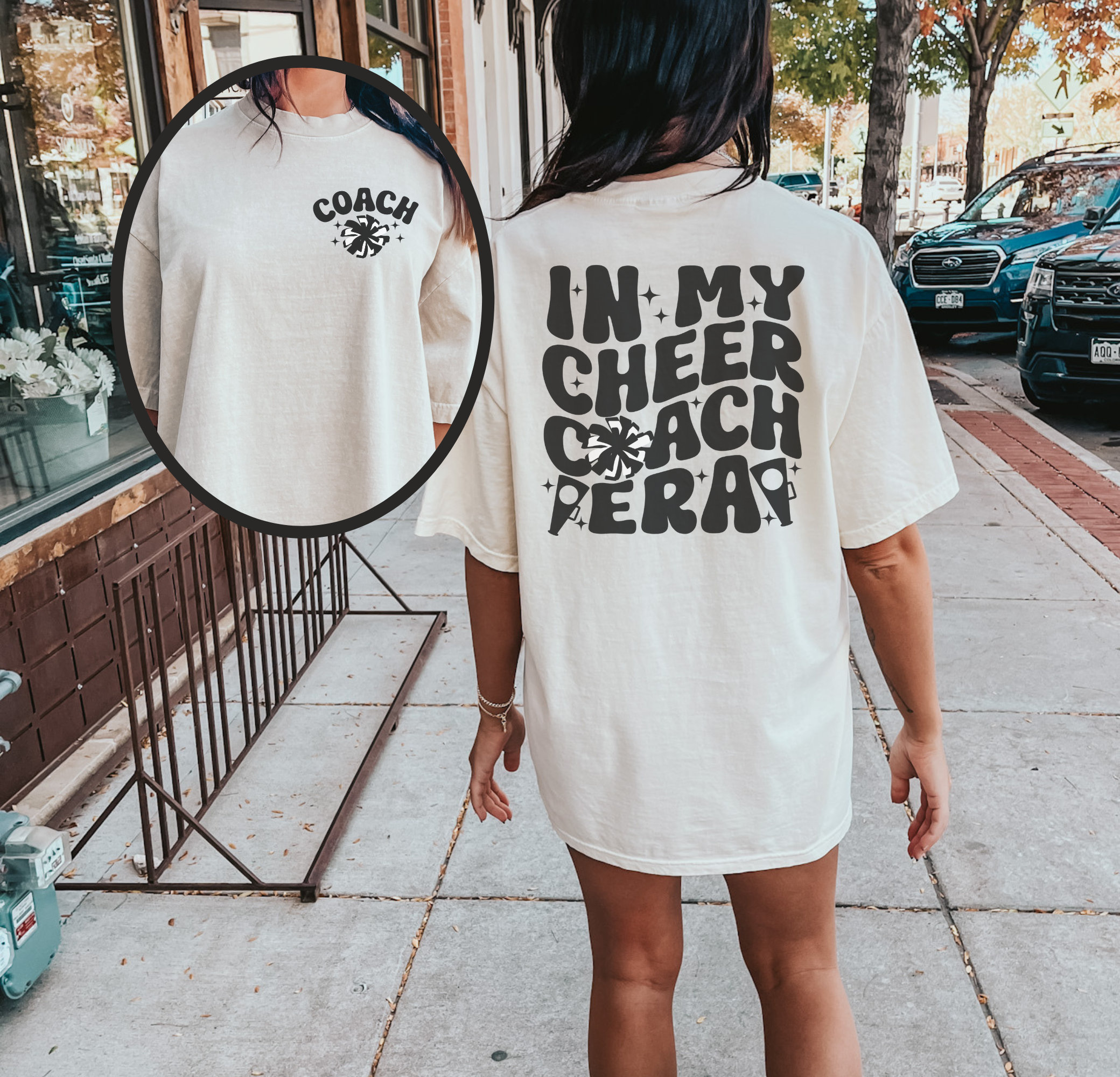 In My Cheer Coach Era SVG PNG Cheerleading Tshirt Design in My - Etsy