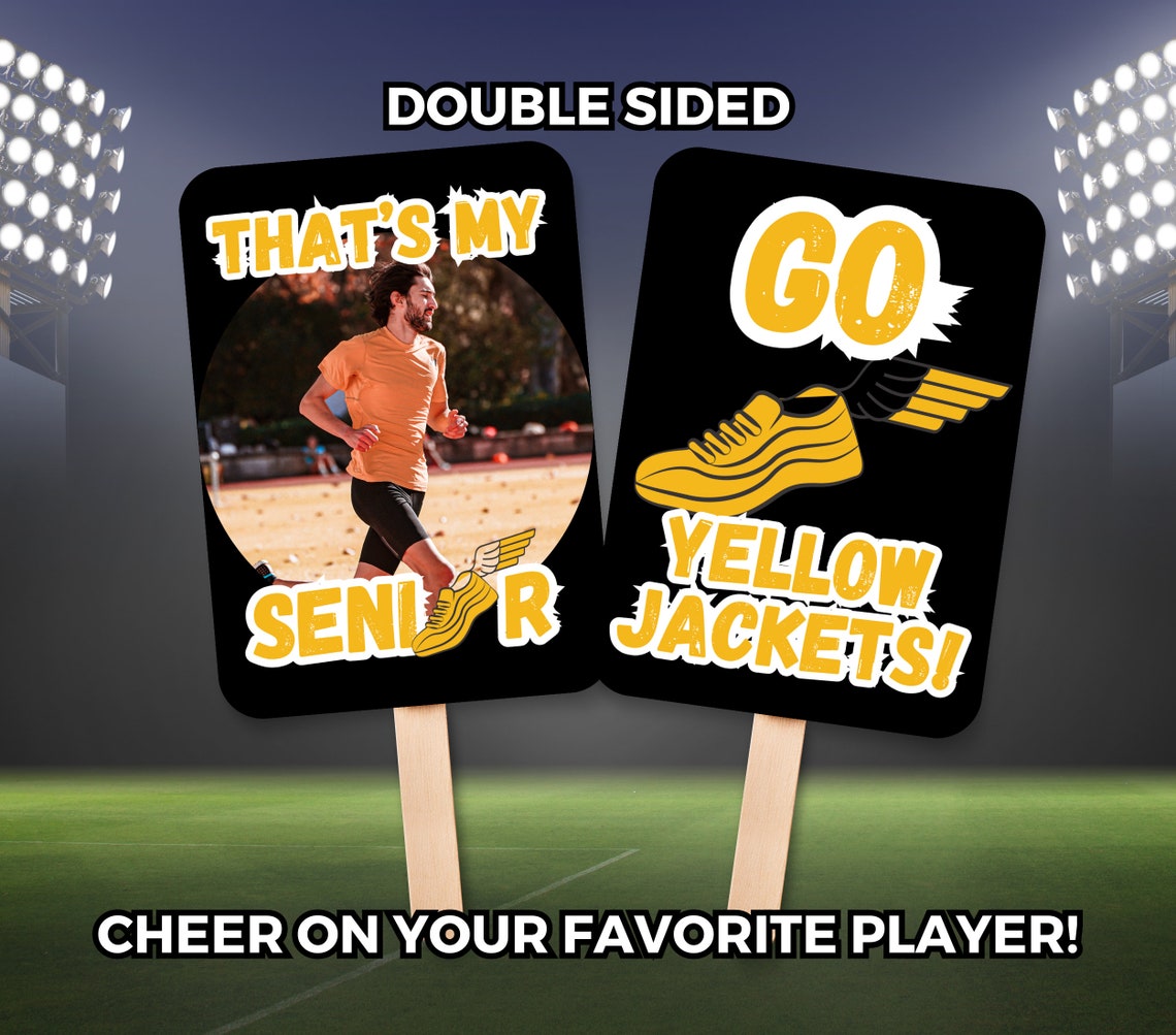 Cross Country Senior Poster Canva Template Senior Meet Cross Country ...
