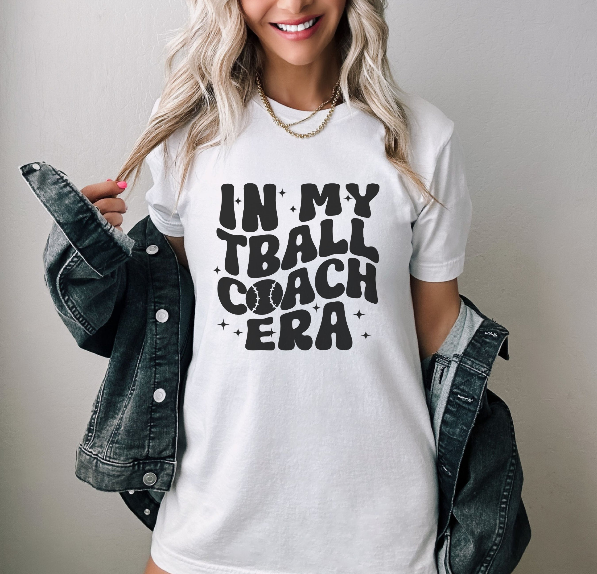 In My Tball Coach Era SVG PNG Tee Ball Coach Shirt Design in - Etsy