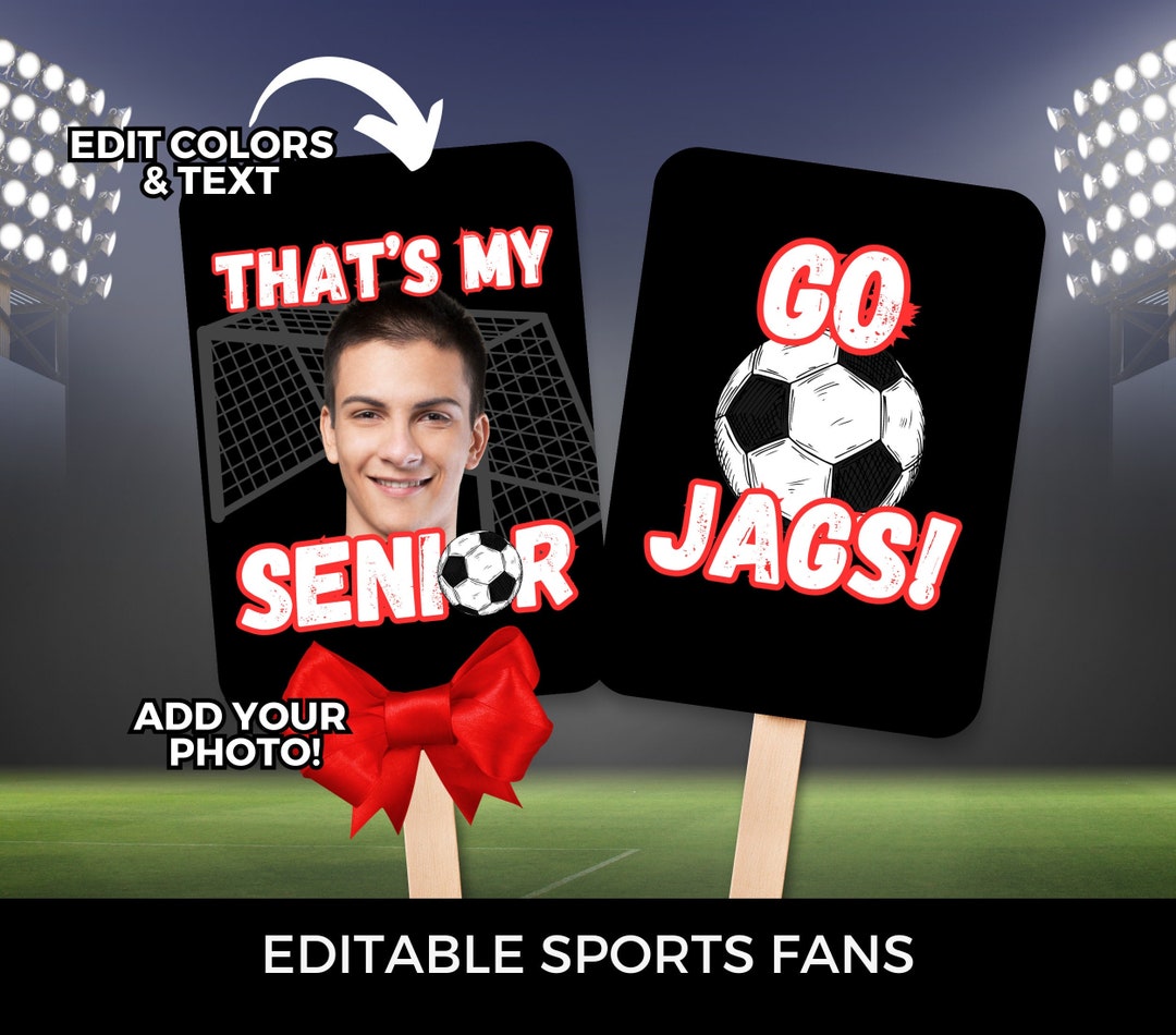Soccer Senior Night Poster Canva Template Senior Night Soccer Team ...