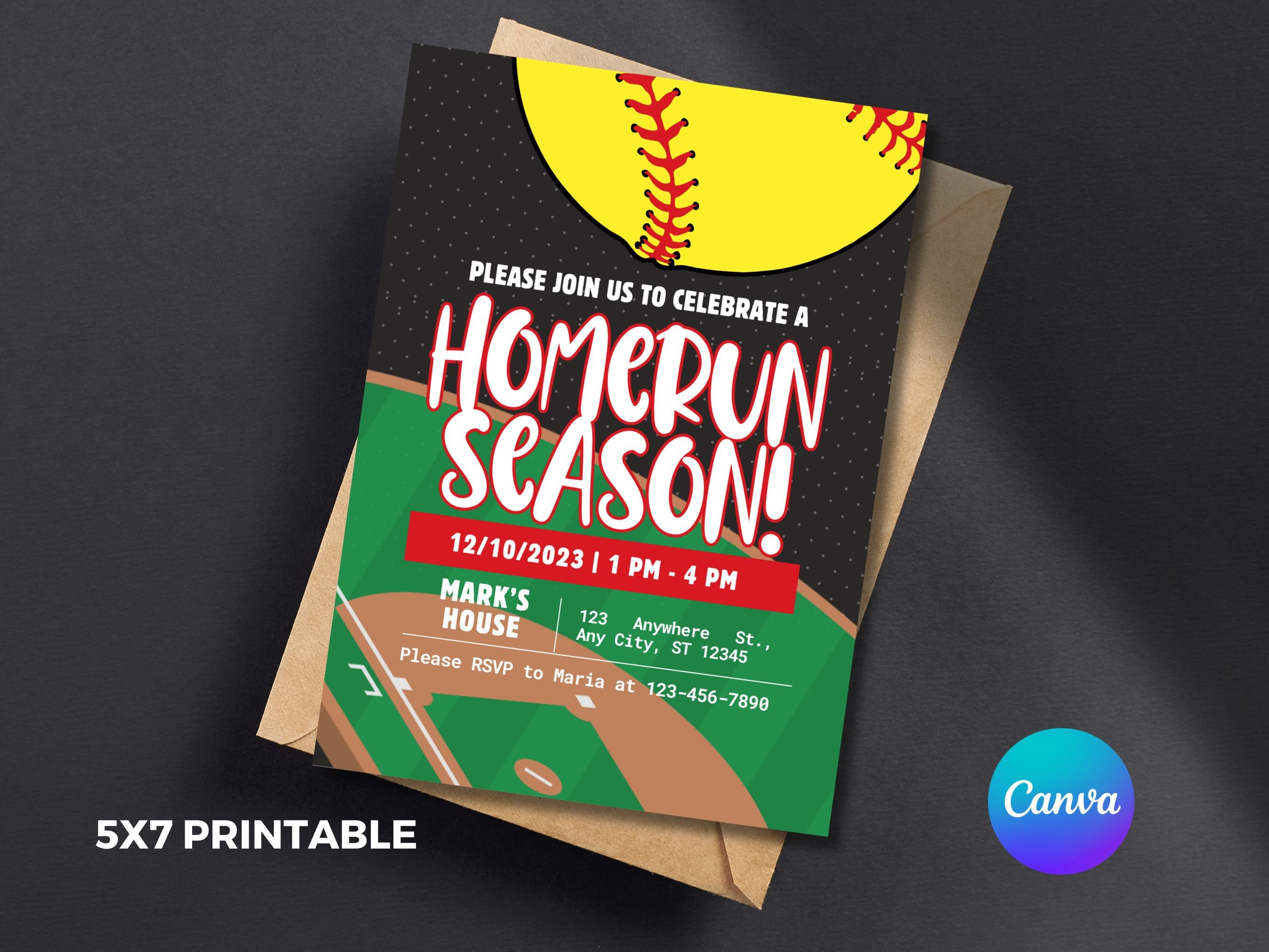 Editable Softball Team Template Bundle Softball Schedule Roster Lineup ...