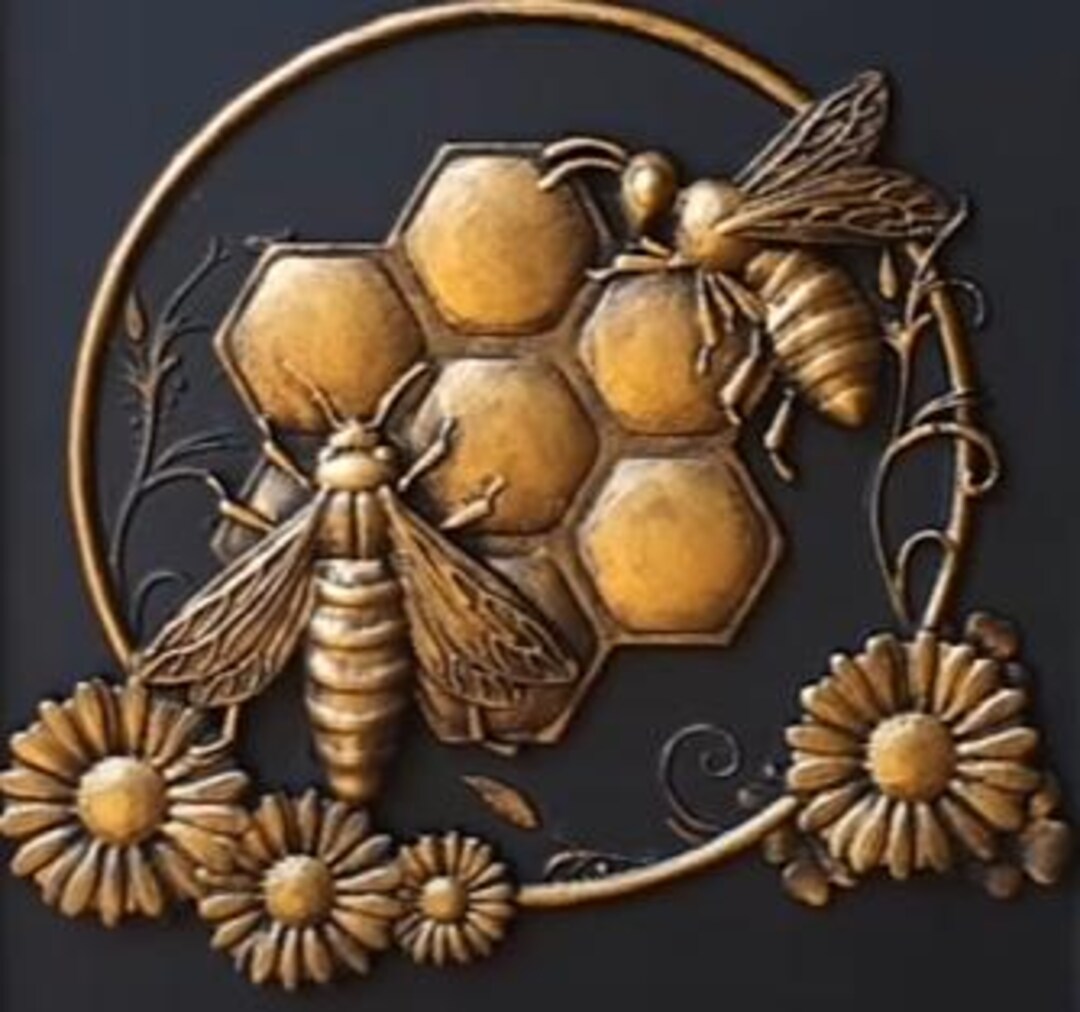 Bee Stl File - Etsy