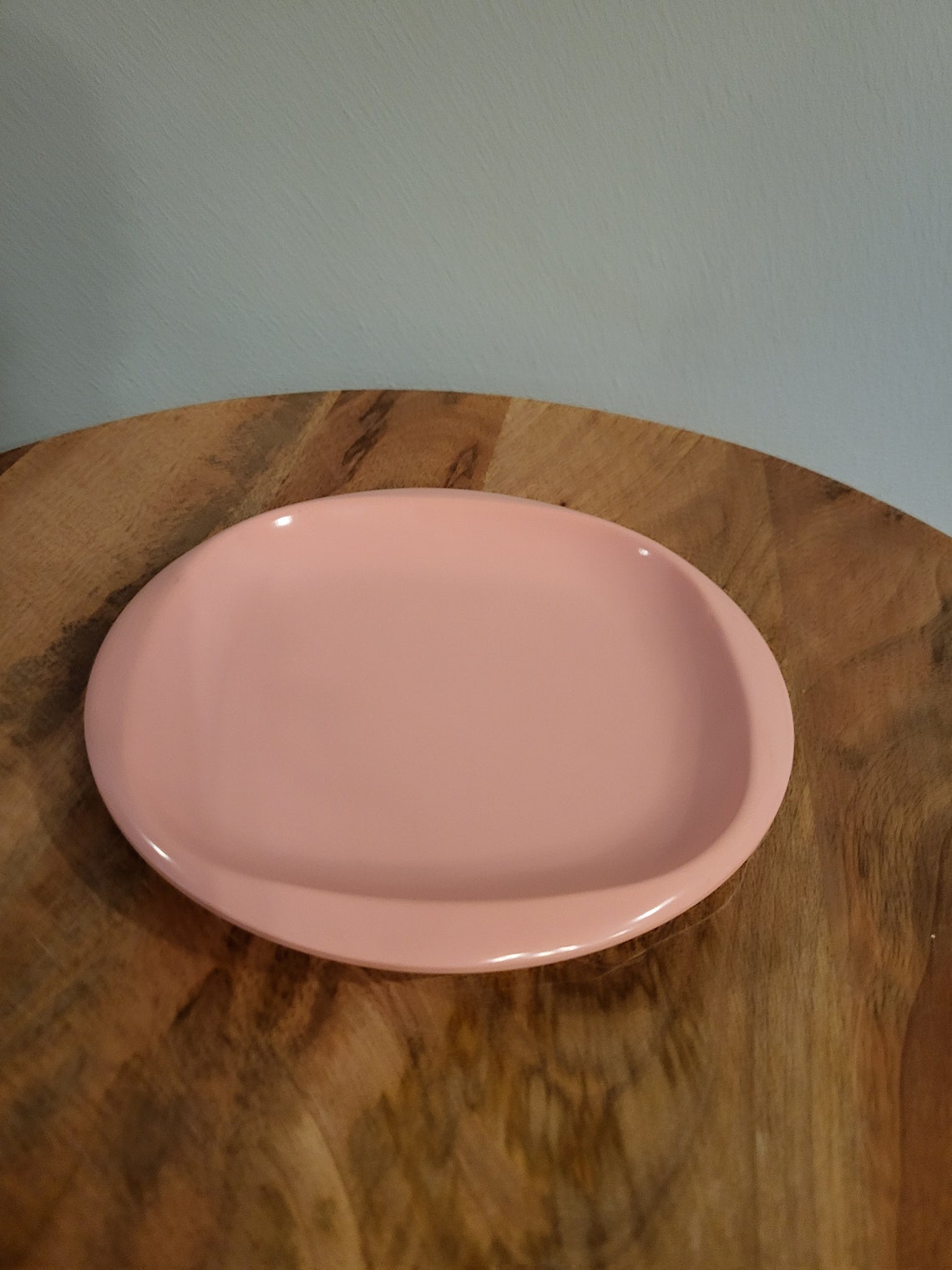 Vintage Boontonware Pink Melmac Melamine Plate - Etsy