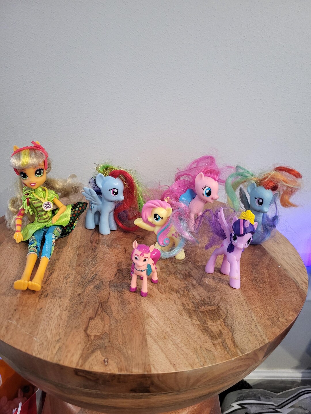 My Little Pony Lot of 7 Hasbro Ponies and Equestria Girl Doll - Etsy