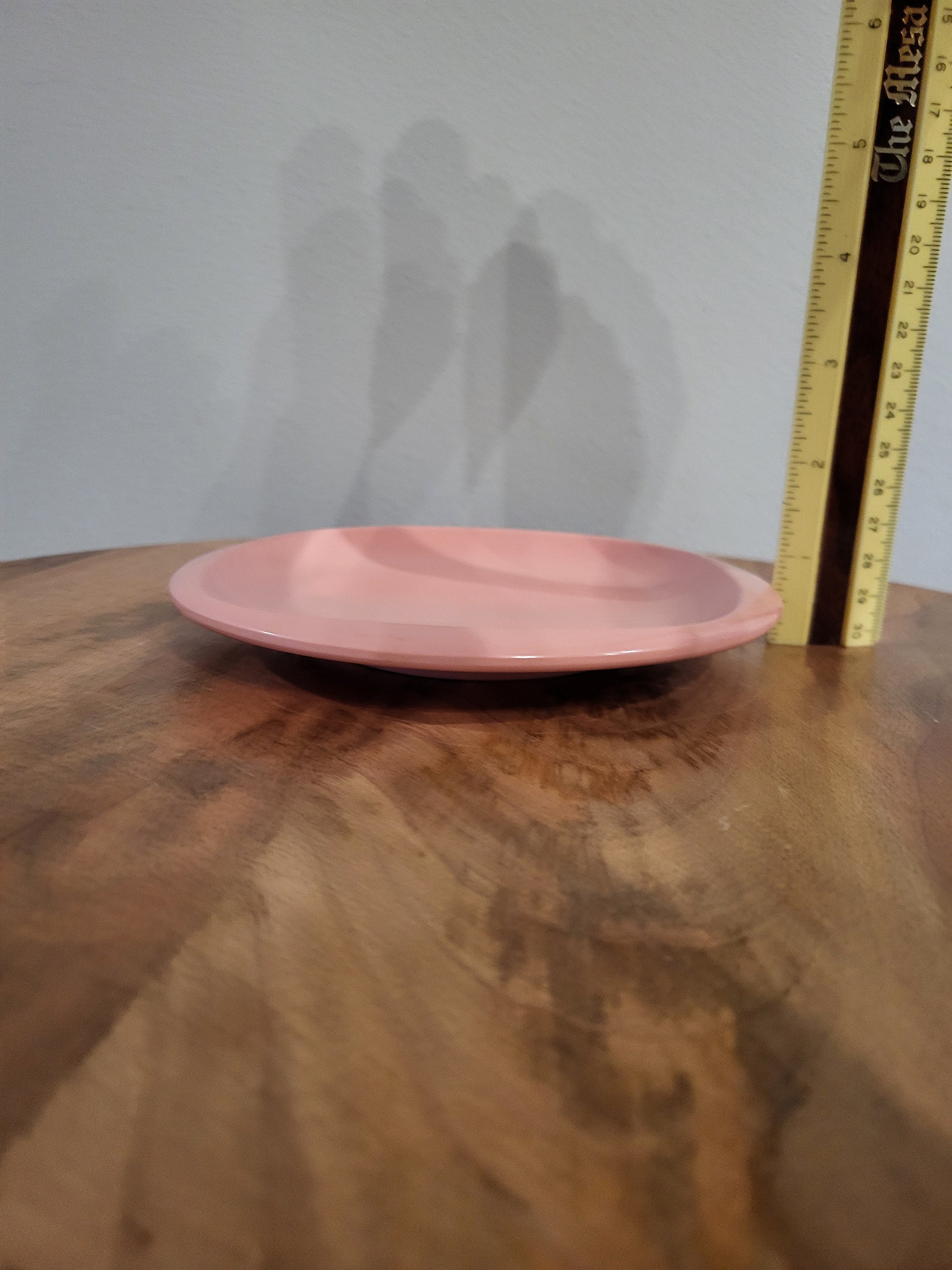 Vintage Boontonware Pink Melmac Melamine Plate - Etsy
