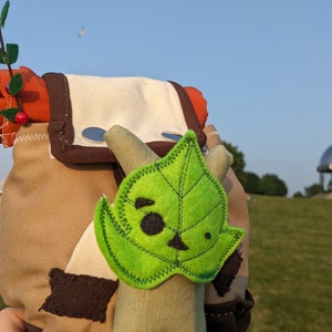 Backpack Korok Plushie | Zelda Totk - Etsy