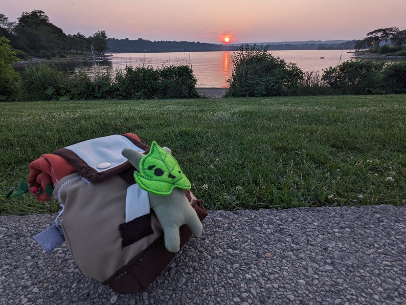 Backpack Korok Plushie | Zelda Totk - Etsy Canada