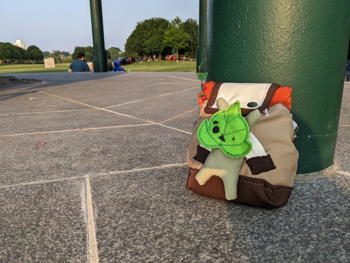 Backpack Korok Plushie | Zelda Totk - Etsy