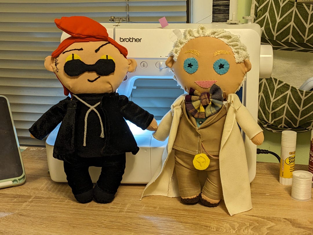 Custom Poseable Plushie With Removable Clothes - Etsy