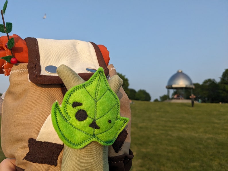 Backpack Korok Plushie | Zelda Totk - Etsy Canada