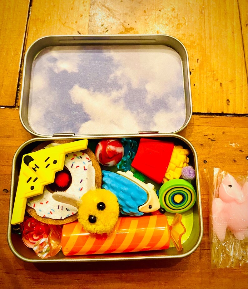 Treasure Tin Stuffed Custom Curated Tin With Trinkets - Etsy
